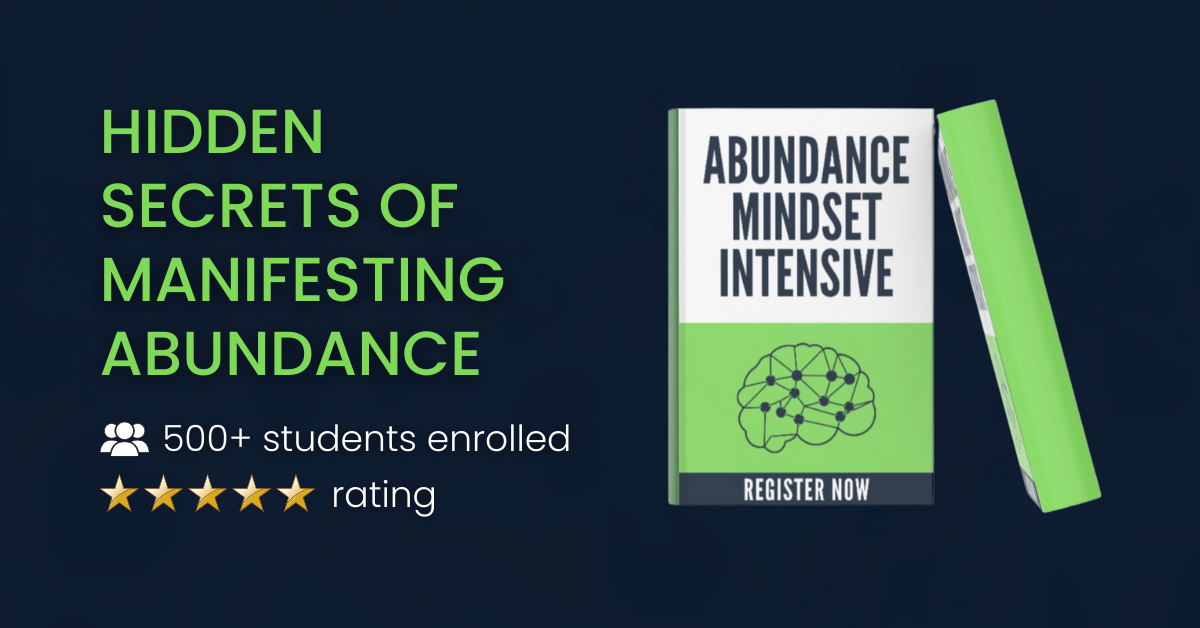 Abundance Mindset Intensive - Avinash Anand Singh
